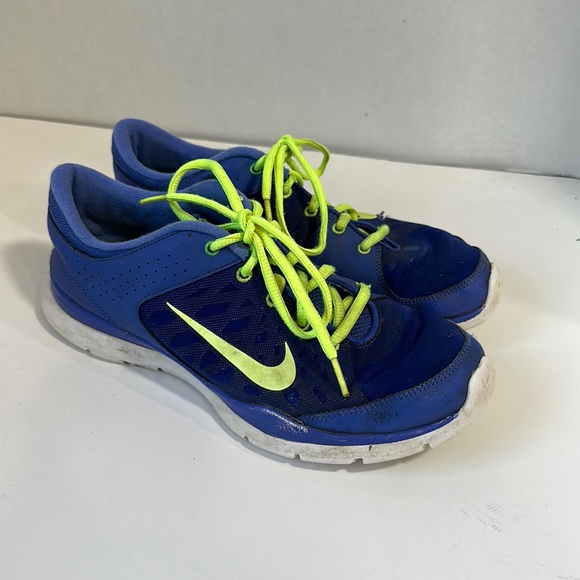 Nike | Shoes | Nikes Flex Trainer Running Shoes Blue Size 95 Tennis ...